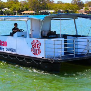 Partikraft BBQ Pontoon 8 People - Pelican Boat Hire